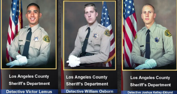 Three LASD Detectives Killed In Explosion Have Been Identified