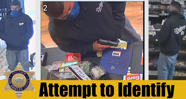 Detectives Seek Public’s Help Identifying Armed Robbery Suspect In Stevenson Ranch